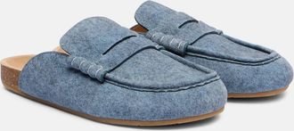 J.W.Anderson Mules en daim