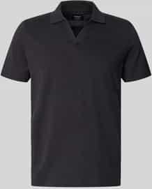 Mc Neal Slim Fit Poloshirt mit V-Ausschnitt