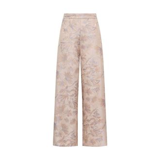 Maliparmi Maliparmi, Femme, Pantalons, Beige, Taille: 40 FR Pantalon Brise d&eacute;t&eacute;