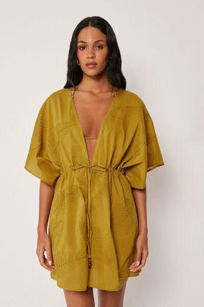 Calzedonia Kurzer Kaftan Gelb