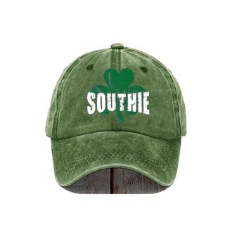 Generic Casquette de baseball unisexe r&eacute;tro St Patrick Motif tr&egrave;fle, Herbe., M