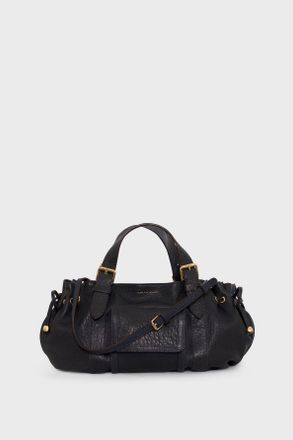 Gerard Darel Sac &agrave; main en cuir bubble - 18H - Marine