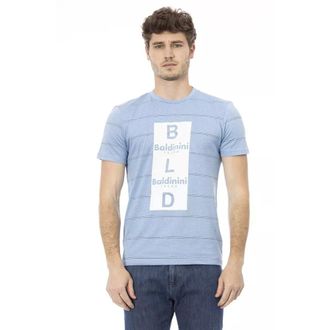Baldinini Homme, Tops, Bleu, Taille: XS Trend Short Sleeve Tee