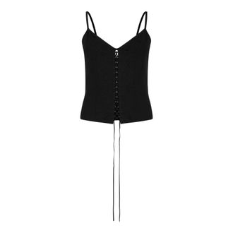 Alexander McQueen Damen, Oberteile, Schwarzk, SGr&ouml;&szlig;e