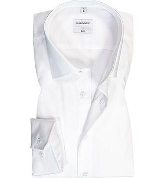 Seidensticker Seidensticker Herren Hemd weiß Baumwolle