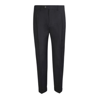 Dell'Oglio Homme, Pantalons, Noir, Taille: W31 Pantalons