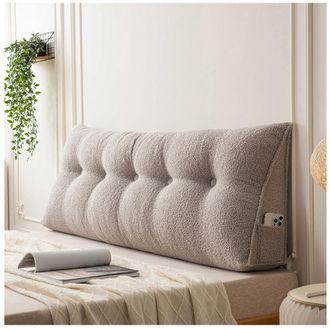 Generic R&uuml;ckenkissen, Lesekissen F&uuml;r Bett Und Sofa, 140Cm-Komfortables Wandkissen Bett, Bietet Optimalen Supportive R&uuml;ckenkissen, Bettkissen R&uuml;ckenlehne,A,100