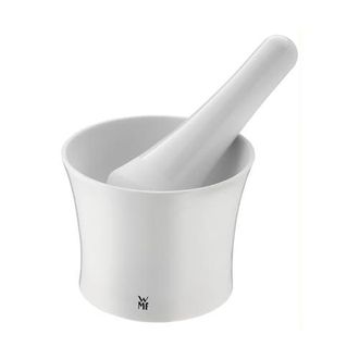WMF Gourmet Mörser mit Stößel klein 12 cm, Gewürzmörser klein, Porzellan, spülmaschinengeeignet