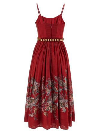Zimmermann Womens Multicolor Cotton Midi Dress