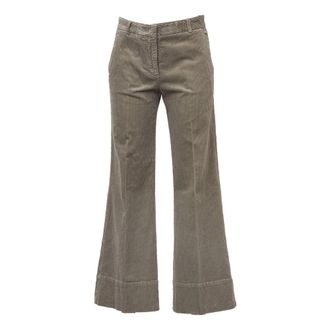 Ql2 Quelledue Weite Hosen - - Trousers - Damen - Grau - M