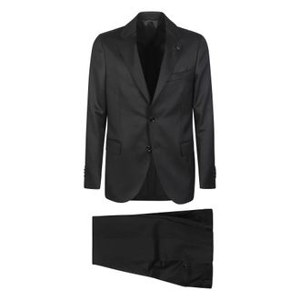 Lardini Herren, Anz&uuml;ge, Schwarzk, LGr&ouml;&szlig;e