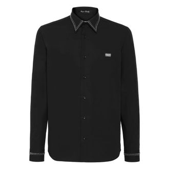 Philipp Plein Herren, Shirts, Schwarzk, SGr&ouml;&szlig;e