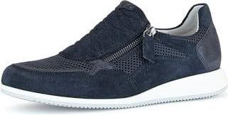 Gabor Baskets basses pour femme, Bleu nuit 46, 38 EU