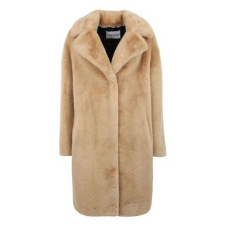 Stand Studio Camille Cocoon Coat - - Jackets - Damen - Beige - M