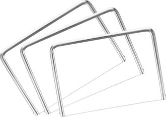 Soimiss Edelstahl Kuchenschneider Drahtschneider F&uuml;r G&auml;nsestopfleber K&auml;se Butter K&uuml;chenmesser Mit Ergonomischem Griff F&uuml;r Gleichm&auml;&szlig;ige Scheiben Multifunktiona