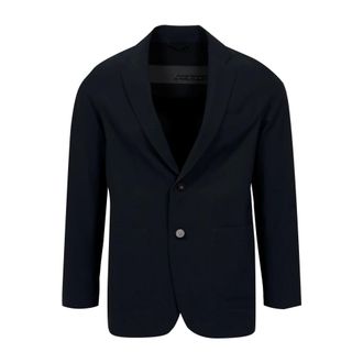Roberto Ricci Design Schwarz Blau Surf Stretch Blazer - - Jackets - Herren - Blau - M