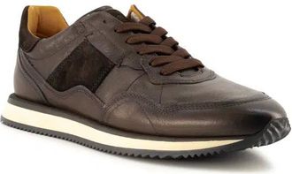Rosso E Nero Herren Schuhe braun Glattleder