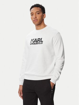 Karl Lagerfeld Sweatshirt 705780 563917 Wei&szlig; Regular Fit