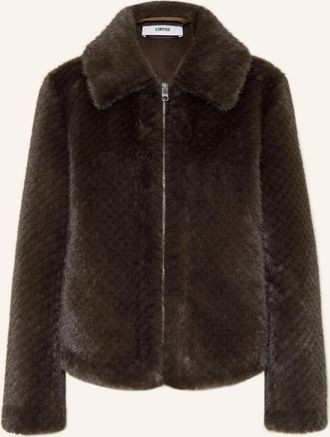 Cinque Cinque Kunstfell-Jacke Cisaff braun
