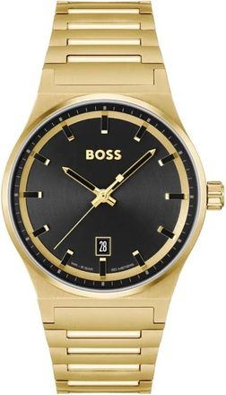 HUGO BOSS Montre Candor - unisex - Accessoires - Jaune - Taille: ONE Size