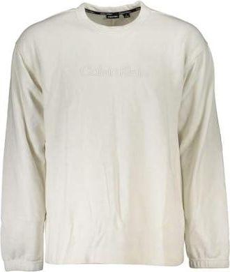 Calvin Klein White Cotton Sweater S