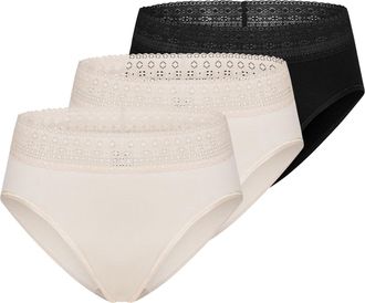 Mey Slip Modal Lace