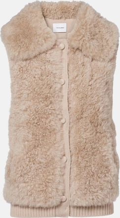 Yves Salomon Weste aus Shearling