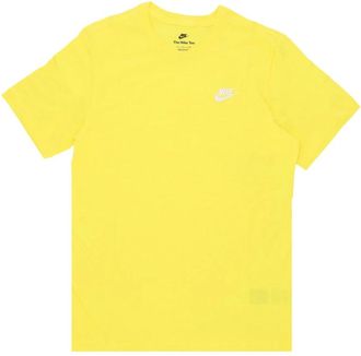 Nike Club Tee Opti Yellow T-Shirt - - Sport - Herren - Gelb - XL