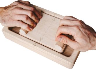 Generico Handgelenk-Wettbewerbsbrett: Armkampf mit Fingern f&uuml;r Kletterer, breite Verwendung, Holztrainer, Handtrainer, Spielzeug mit Leichtigkeit, Spielzeug f&uuml;