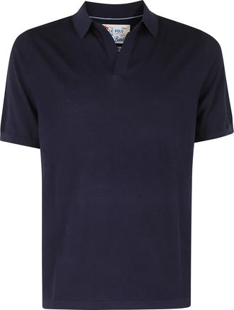 MC2 Saint Barth Homme, Tops, Bleu, Taille: M Sloan Cotton Polo