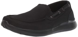 Propét Herren Viasol Halbschuhe, Schwarz, 44.5 EU XX-Weit