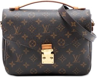 Louis Vuitton Hobo Bags - Monogram Pochette Metis - Gr. unisize - in Braun - f&uuml;r Damen