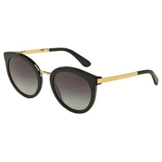 Dolce & Gabbana Femme, Accessoires, Noir, Taille: 52 MM Lunettes de soleil élégantes et authentiques de qualité premium