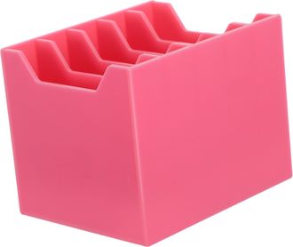 DOITOOL Acryl Handyhalter Desktop Organizer mit Fächern Robuste Handyaufbewahrung für Büro Klassenzimmer und Konferenz Multifunktionale Handyablage für Sicher