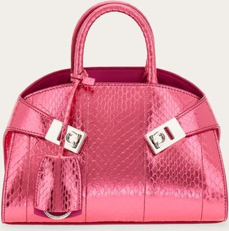 Ferragamo Damen Handtasche Hug (XS) Violett