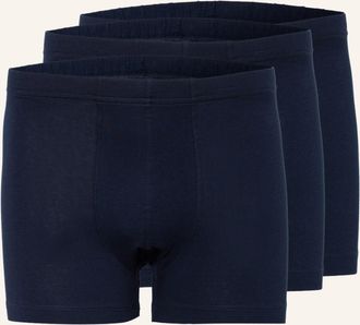 Schiesser 3er-Pack Boxershorts 95/5 blau