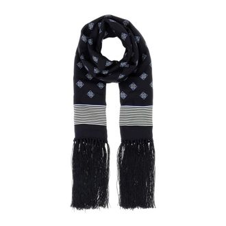 Bode Mrs26Ac002 Schal - - Accessories - Herren - Blau - ONE SIZE