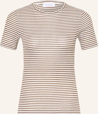 Rich & Royal T-Shirt Mit Glitzergarn braun