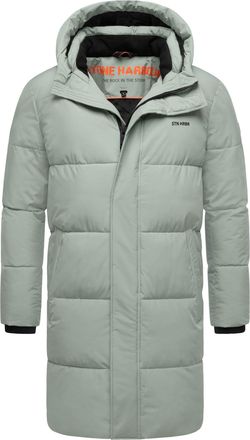 Stone Harbor Herren Steppmantel Hadrieen mit Fleecefutter & Kapuze