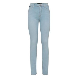 Philipp Plein High Waist Jegging - - Jeans - Damen - Blau - W25
