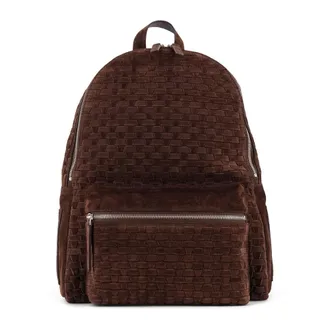 Orciani Homme, Sacs, Brun, Taille: ONE Size Sac &agrave; dos en cuir