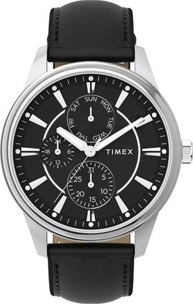 Timex Uhren - Quarz-Analoguhr Chicago - Gr. unisize - in Silber - f&uuml;r Damen