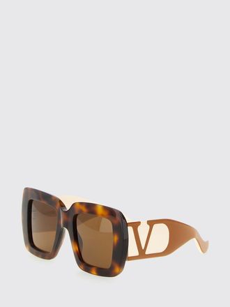 Valentino Garavani VLogo Schmetterlings-Sonnenbrille aus Schildpatt-Acetat