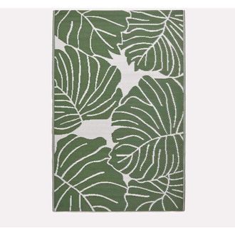 Homescapes Homescapes - Tapis ext&eacute;rieur terrasse r&eacute;versible Tapis de jardin Ada vert 180x270 cm