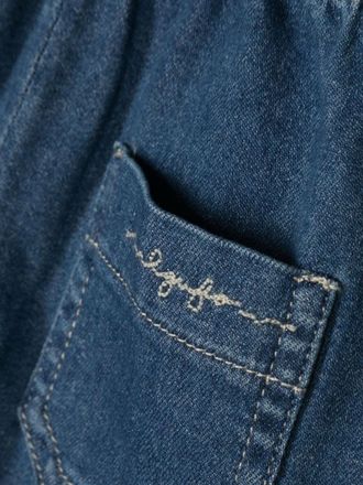 Il Gufo Cotton-Blend Shorts - Blue