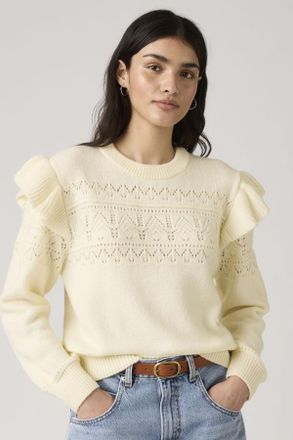 Levi's Shane Pullover mit Flatter&auml;rmeln - Damen - Neutral / Neutral