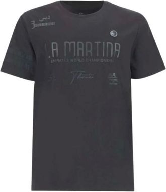 La Martina Homme, Tops, Noir, Taille: 2XL LA Martina - Hauts > T-shirts