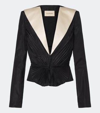 Valentino Blazer aus Seidentaft