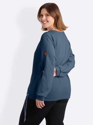Sheego Sweater Sweatshirt Langarm