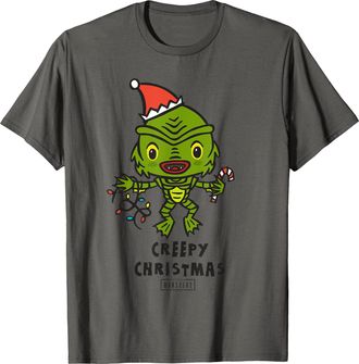 Universal Monsters Creature from the Black Lagoon Christmas T-Shirt
